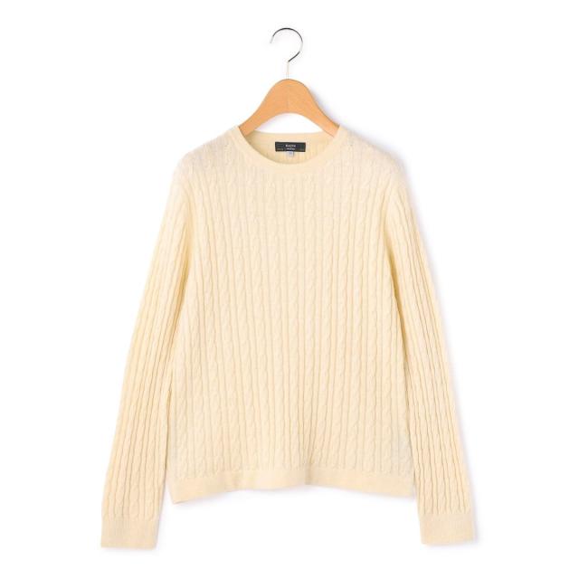 キース（KEITH）/【Lサイズ】ケーブルニットプルオーバー