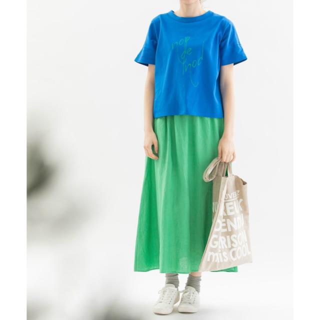 ノップドゥノッド（nop de nod）/Cornet ベルギーリネンスカートの通販