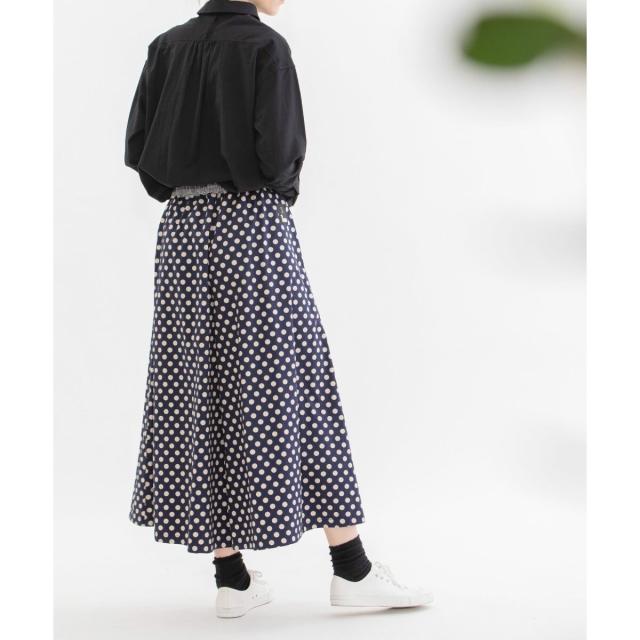 ノップドゥノッド] フレアーマキシパンツ セール】リネンビエラ起毛