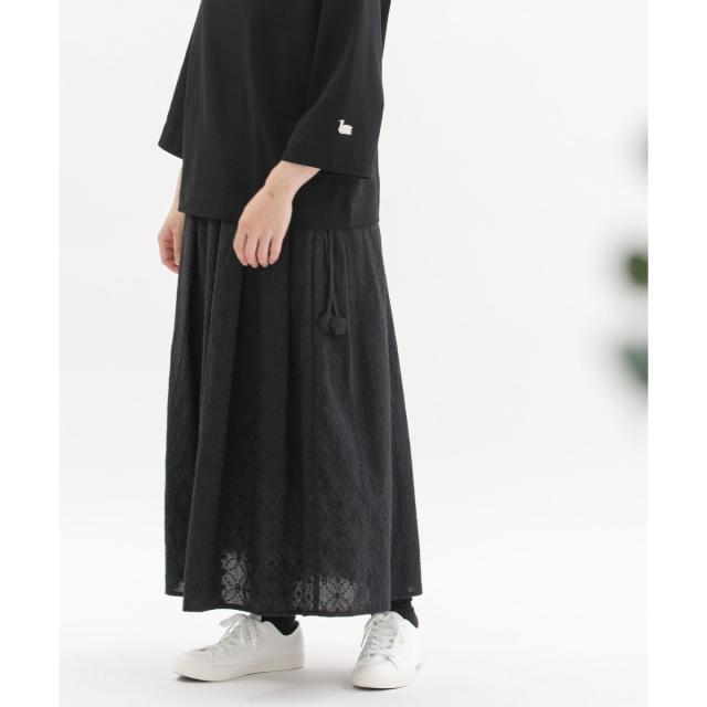 ノップドゥノッド（nop de nod）/エンブロイダリーレーススカート