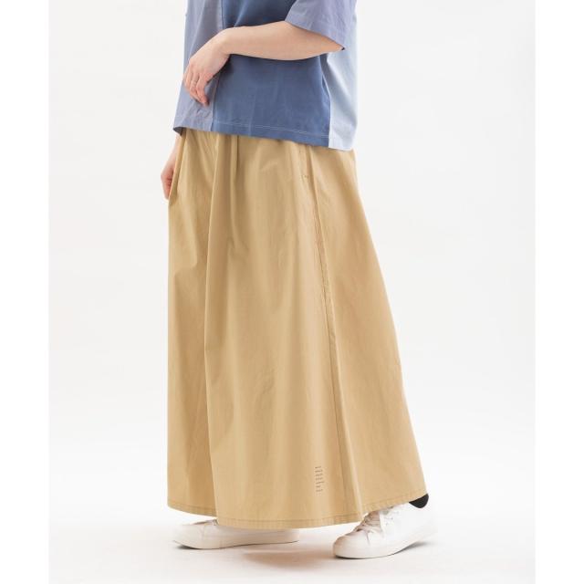 ノップドゥノッド（nop de nod）/綾ダンプフレアーマキシパンツ