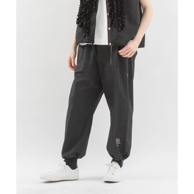 ノップドゥノッド（nop de nod）/裾ドローストリングスパンツ