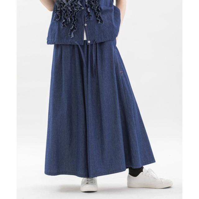 ノップドゥノッド（nop de nod）/フレアーマキシパンツ