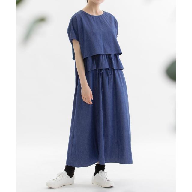 ノップドゥノッド（nop de nod）/2wayラッフルワンピースアンサンブル