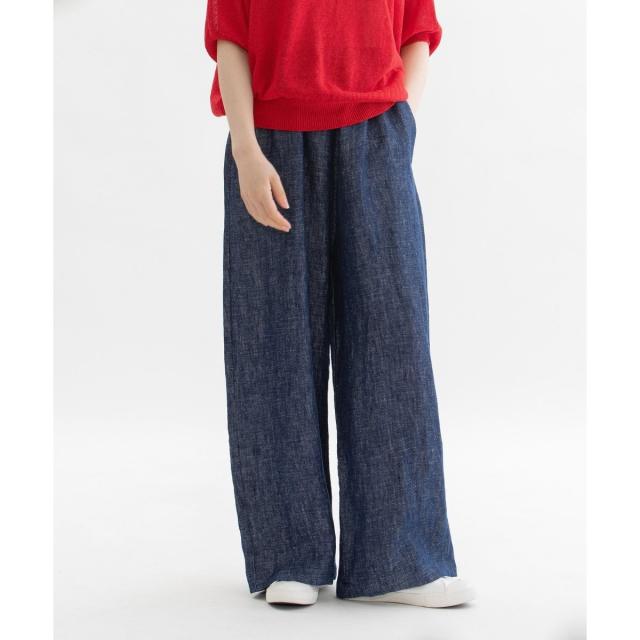 ノップドゥノッド（nop de nod）/イージーワイドパンツ