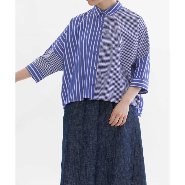 ノップドゥノッド（nop de nod）/Ciel misc6分袖シャツ