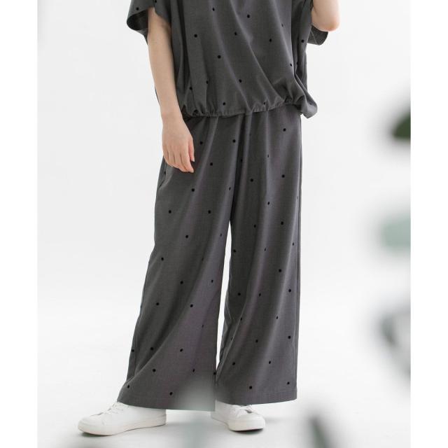 ノップドゥノッド（nop de nod）/トロフロッキーpolkaイージーワイドパンツ