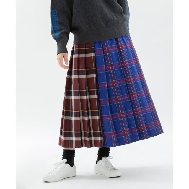 ノップドゥノッド（nop de nod）/miscタータンプリーツスカート