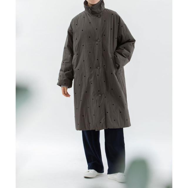 ノップドゥノッド（nop de nod）/フロッキーpolka中綿3wayカラーコート