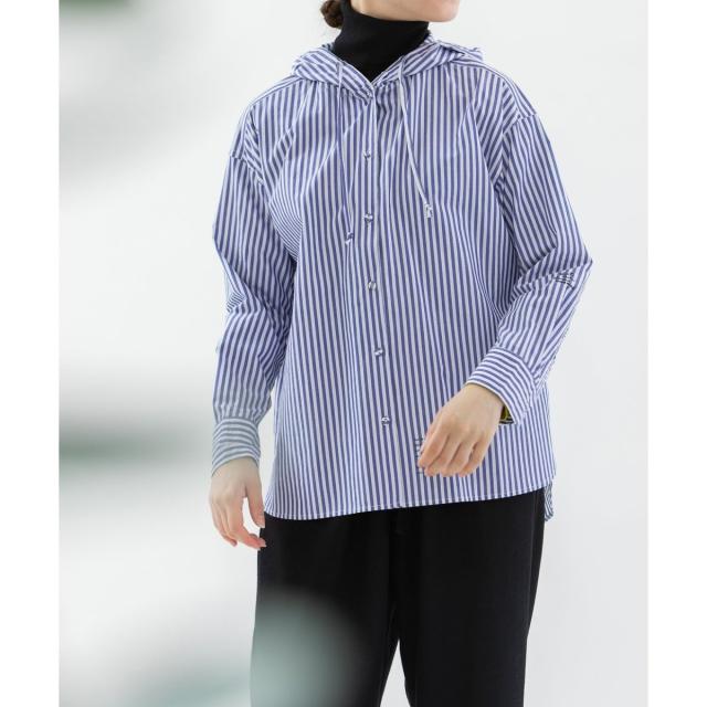 【NEW】ノップドゥノッド（nop de nod）/タイプライターフードシャツ