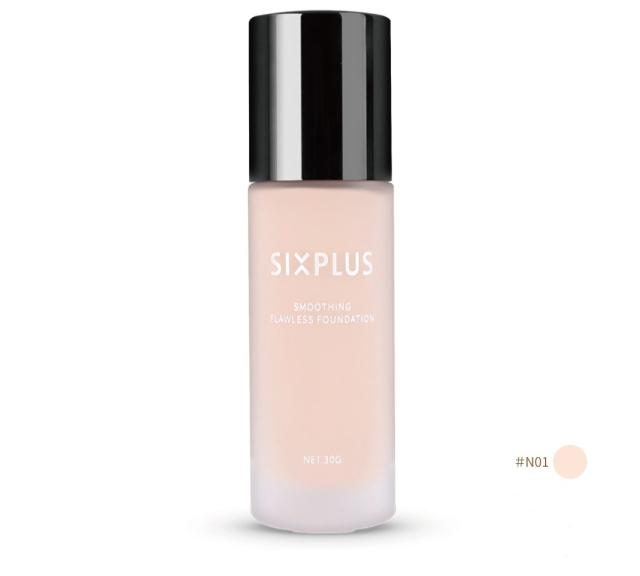 シックスプラス（SIXPLUS）/SIXPLUS スムージングフローレス リキッドファンデーション #01 明るめの肌色の通販はau PAY マーケット - Brand Square by ...