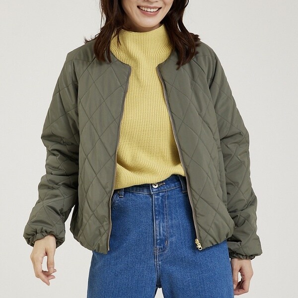 アバハウス マヴィ（abahouse mavie）/キルトリバーシブルブルゾン