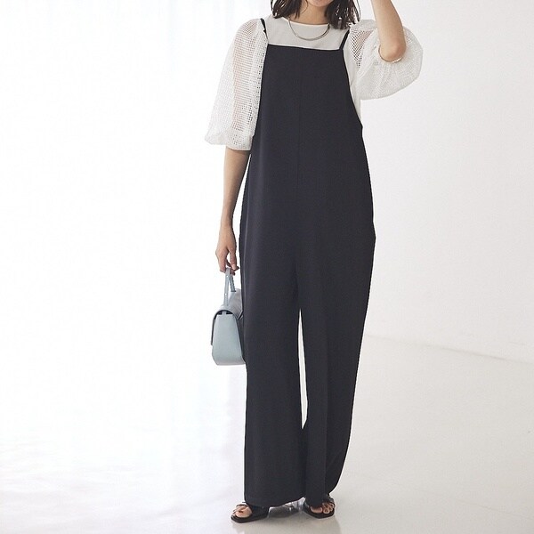 アバハウス マヴィ（abahouse mavie）/【セットアップ対応/大人のいちまんワンピ】クールタッチサテンサロンペット