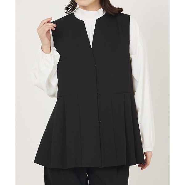 アバハウス マヴィ（abahouse mavie）/【エニデイカセット】タック切り替えジレ