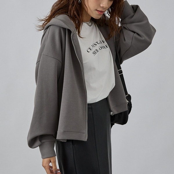 アバハウス マヴィ（abahouse mavie）/シルキーダンボールフーディー