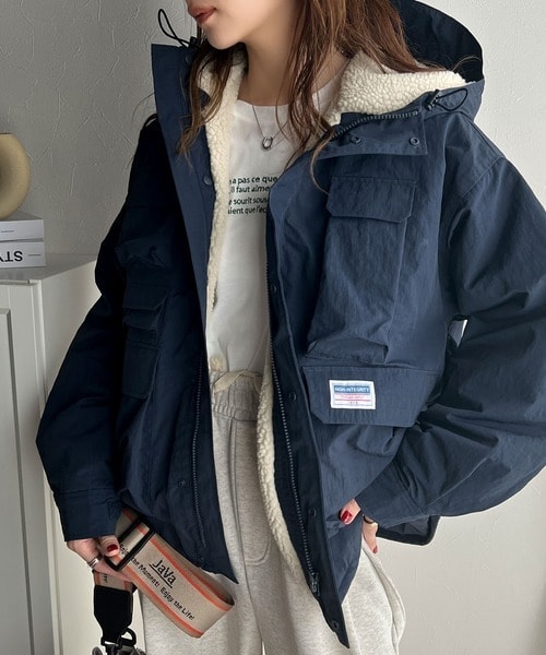 クラシカルエルフ（Classical Elf）/《JaVa ジャバコラボ》レトロなデザインが決め手。裏ボアアウトポケットマウンテンパーカー