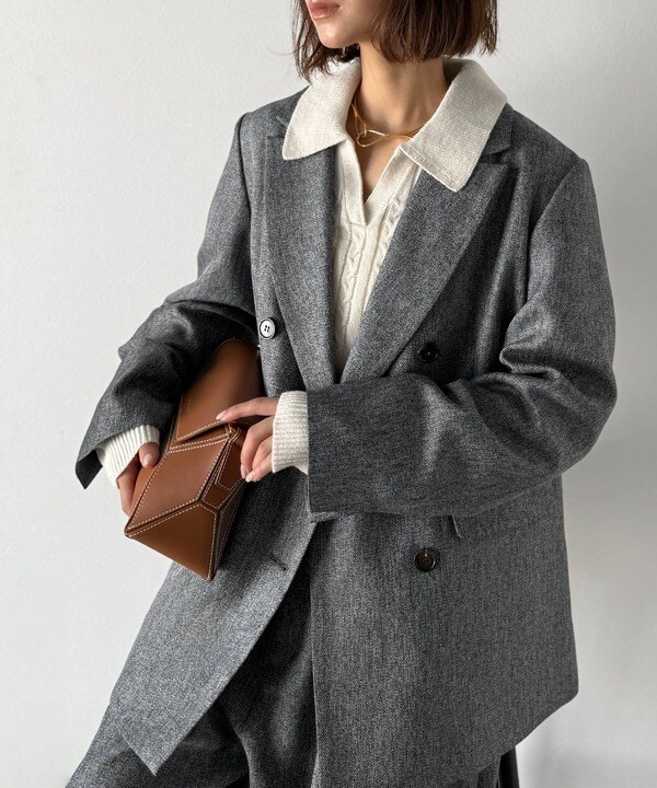 クラシカルエルフ（Classical Elf）/25AW新作【Classical Evon】【セットアップ可】大人の余裕。3段ボタンダブルジャケット