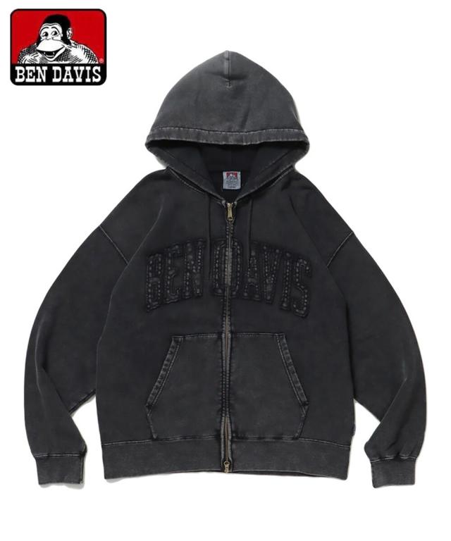 ベンデイビス（BEN DAVIS）/【BEN DAVIS】DEPARTMENT FADED ZIP HOODIEの通販はau PAY ...
