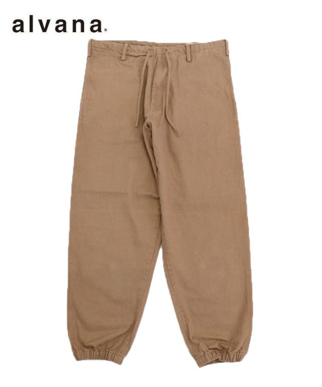 スタイライズ（STYLISE）/【alvana】NATURAL TWILL CHRIS PANTS / ブラウン