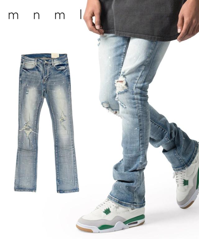 スタイライズ（STYLISE）/【mnml】X598 SKINNY STACKED DENIM [I]