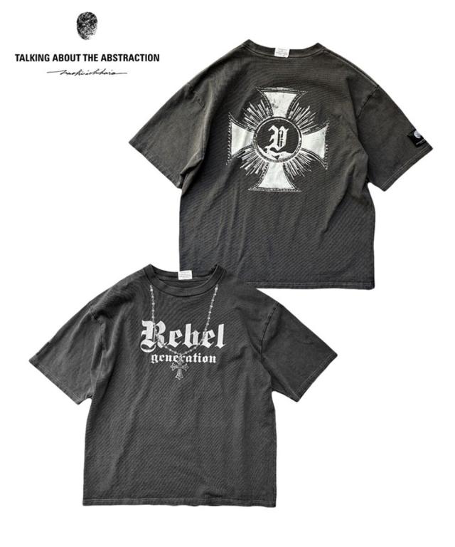 スタイライズ（STYLISE）/【TALKING ABOUT THE ABSTRACTION】CROSS NECKLACE TEE