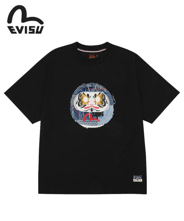 スタイライズ（STYLISE）/【EVISU】HT SASHIKO DARUMA APPLIQUE S/S TEE [2EAHTM5