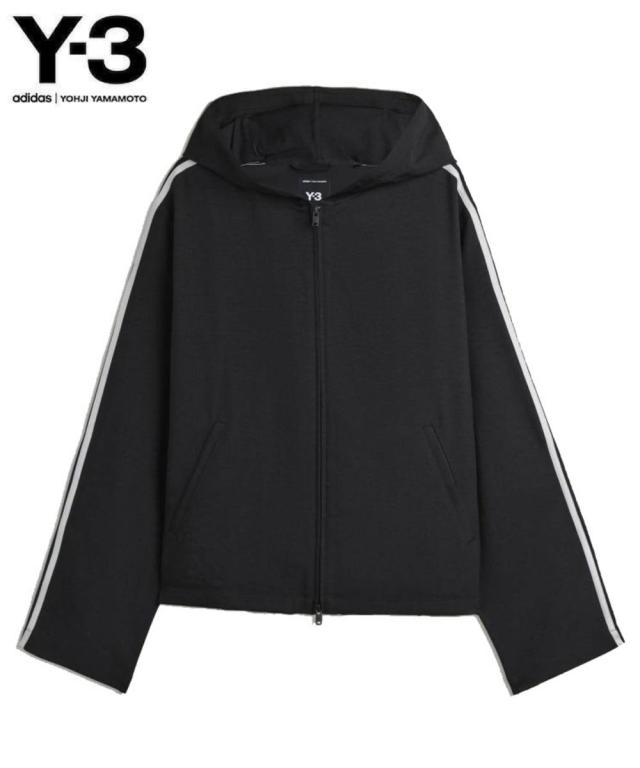 Y−3（Y−3）/【Y−3】Y−3 HOODED TRACK TOP 3−STRIPES  [JW7354]