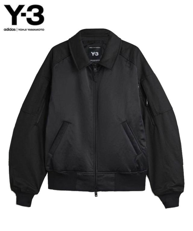 Y−3（Y−3）/【Y−3】Y−3 UT TWILL BOMBER JACKET / ブラック [JY4554]