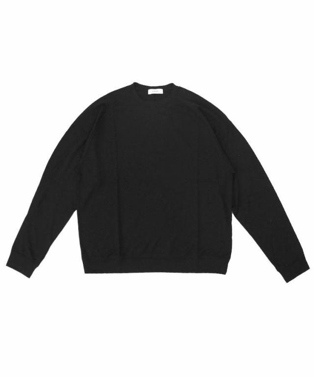 スタイライズ（STYLISE）/WOOL L/S SWEAT TEE SHIRTS / ブラック [ALV−00135]