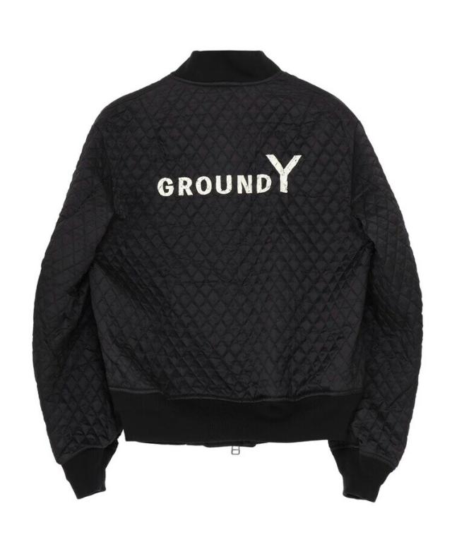 スタイライズ（STYLISE）/NYLON TAFTA PADDED JACKET / ブラック [GM−J24−601−1−03]