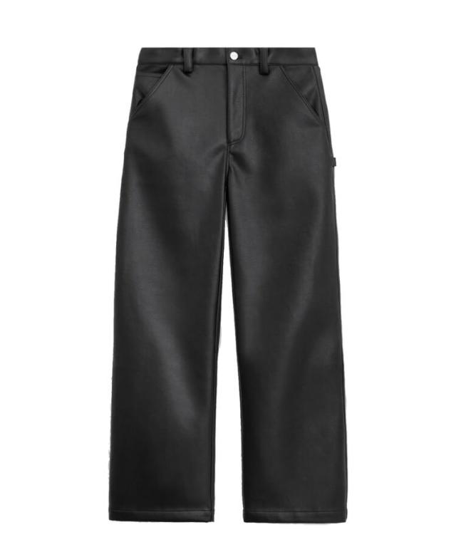 スタイライズ（STYLISE）/FAUX LEATHER CAPENTER PANT / ブラック [SLA−M4020PT]