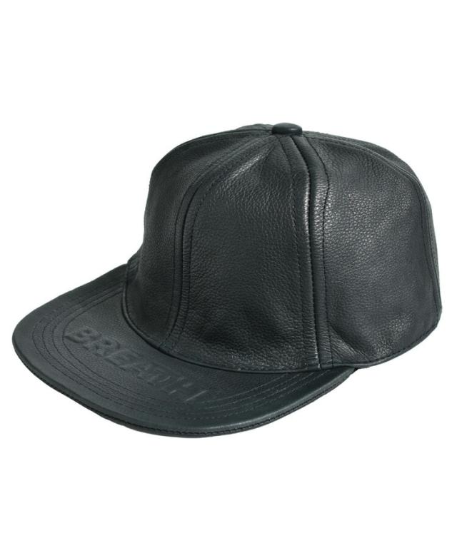 スタイライズ（STYLISE）/EMBOSS LEATHER CAP / ブラック [BR25AW−AC8002]