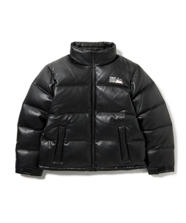 ファーストダウン（FIRST DOWN EX）/BUBBLE DOWN JKT COLOR LEATHER (バブルダウンジャケット カラーレザー)