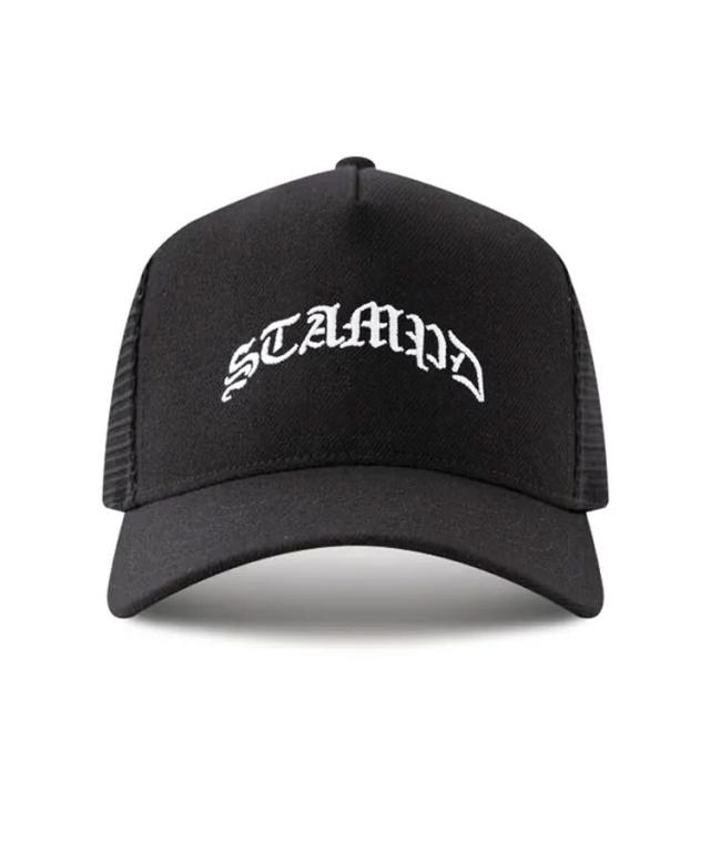 【NEW】スタイライズ（STYLISE）/STAMPD ARCH LOGO TRUCKER / ブラック [SLA−U4095HT]