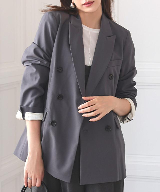 アンドレスド（ANDRESD）/【ANDRESD】 peaked lapel jacket ピークドラペルジャケット