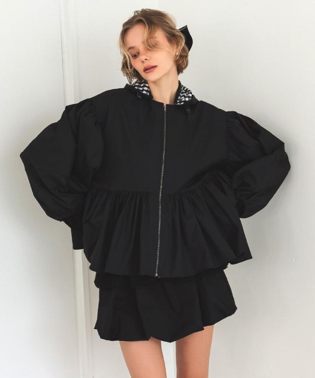 ドノバン（DONOBAN）/【Donoban】撥水ペプラムジャケット