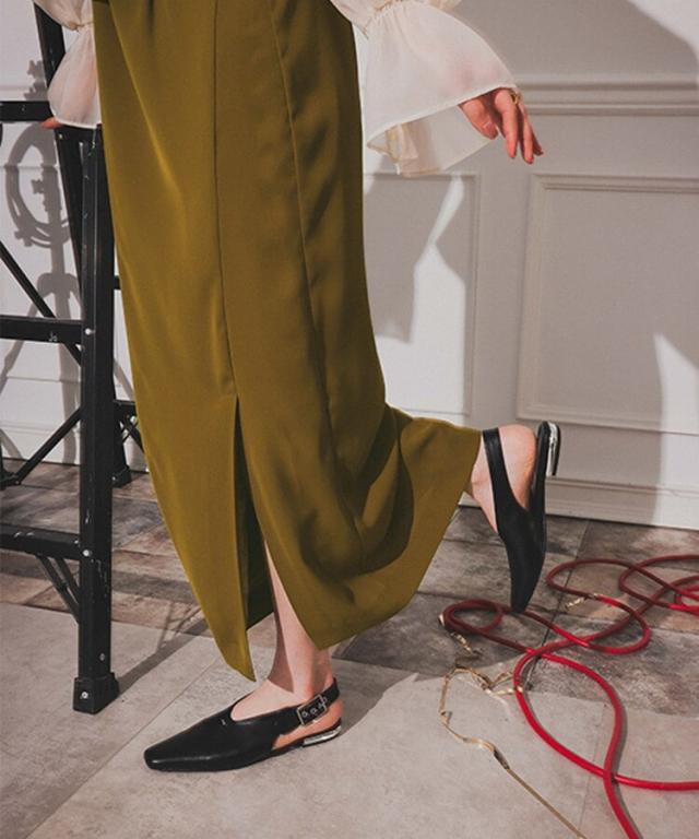 アンドレスド（ANDRESD）/【ANDRESD】buckle strap flat shoes