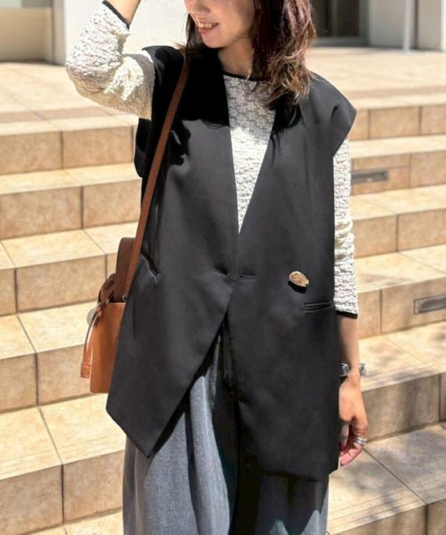 アンドレスド（ANDRESD）/【ANDRESD】nuance button gilet