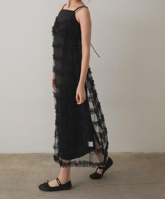 アンドレスド（ANDRESD）/ 【ANDRESD】frill−line ”girly” dress