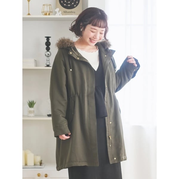 リジェイ＆スプル（Re−J&SUPURE）/裏ボアモッズコート