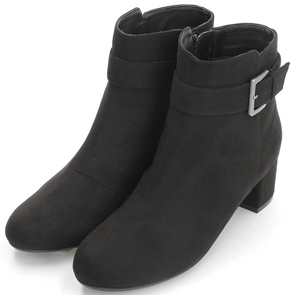 velikoko(ヴェリココ）（velikoko）/NEW！【晴雨兼用】ベルトショートブーツ(5．0cmヒール)[19．5~27cm]