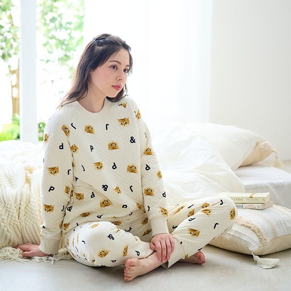 ポール＆ジョー パリス（PAUL&JOE PARIS）/ヌネットがいっぱい　キルトプルオーバーパジャマ