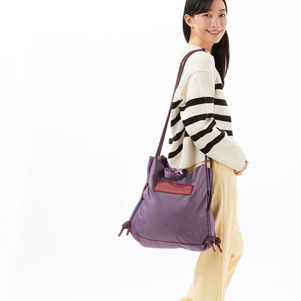 ハンター（HUNTER）/トラベル リップストップ リサイクル ナイロン トート バッグ