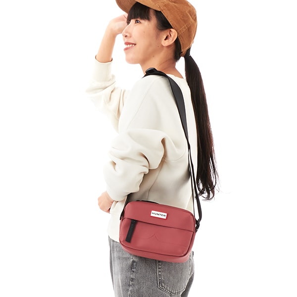 ハンター（HUNTER）/オリジナル ラバライズ ミニ クロスボディ