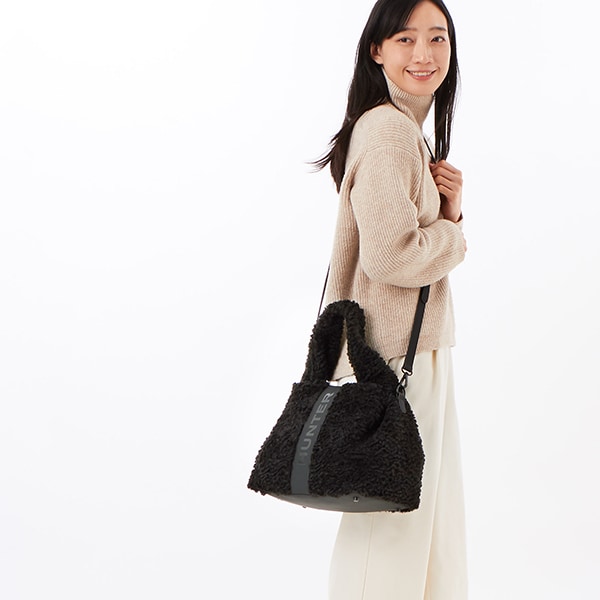 ハンター（HUNTER）/ブークレ ミディアム トート