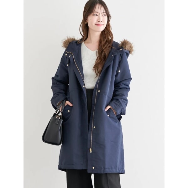 ルディックパーク（Ludic Park）/裏ボア モッズコート