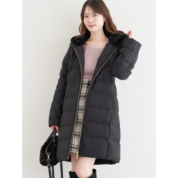 ルディックパーク（Ludic Park）/フードファーロングダウンジャケット