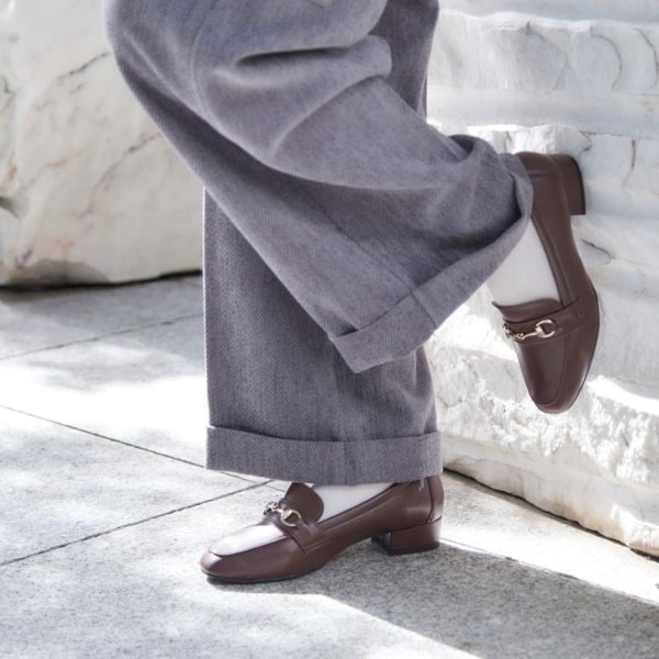 エスペランサ（ESPERANZA）/スクエアトゥローファー レイン対応