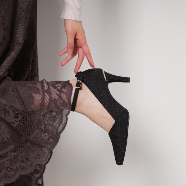 エスペランサ（ESPERANZA）/ヒールキャップパンプス