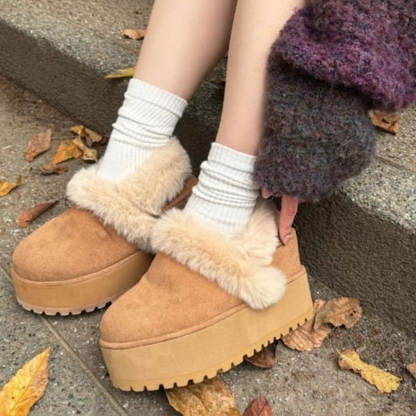 エスペランサ（ESPERANZA）/SNSで話題！厚底2WAYフェイクムートンサボ